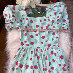 Disney | Dresses | Disney Pixar Lotso Strawberries Dress For Woman Toy ...